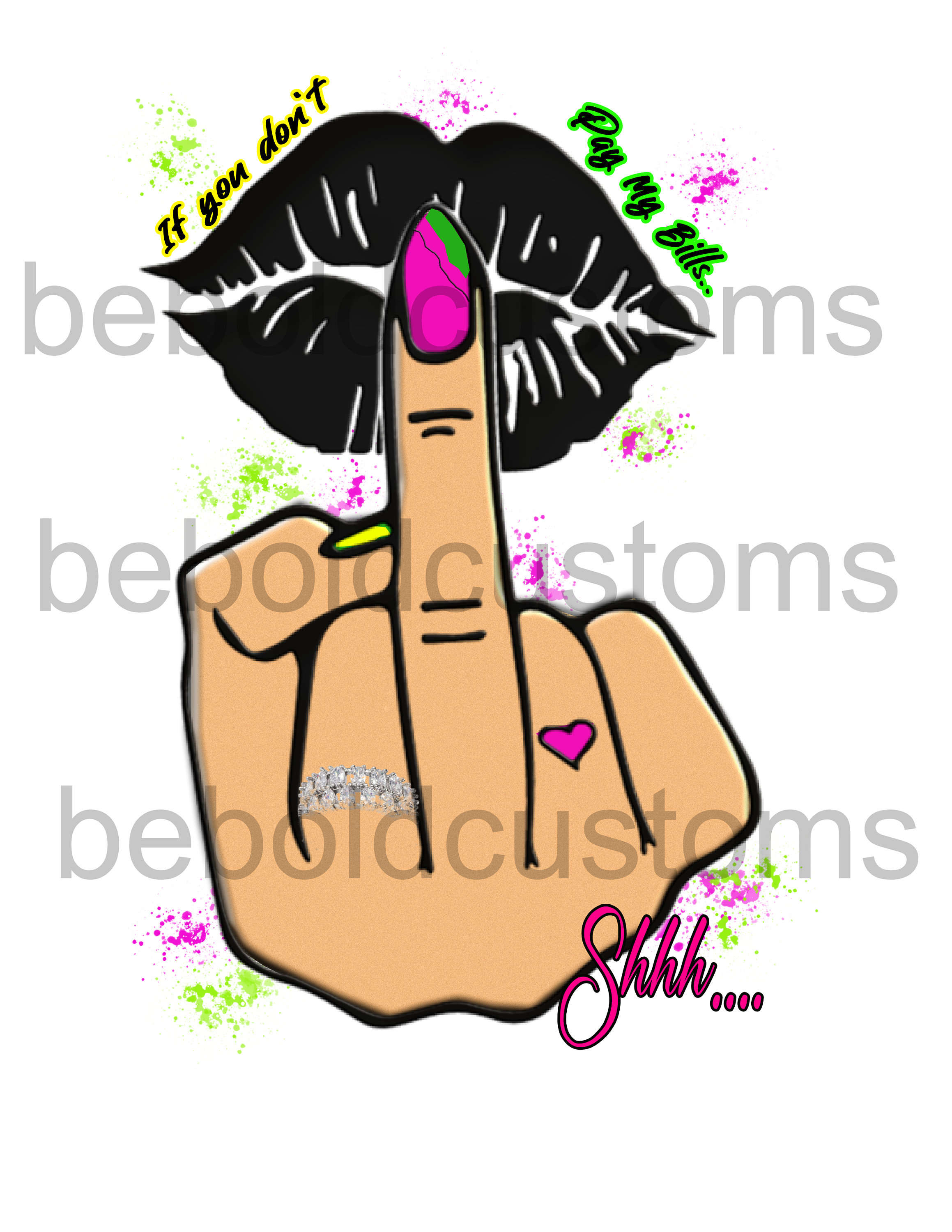 If You Dont Pay My Bills Png Etsy