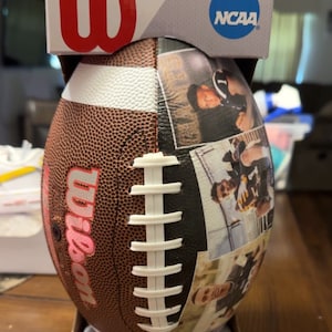 Custom Football for Graduation, Senior Gift, Personalized Football With ...