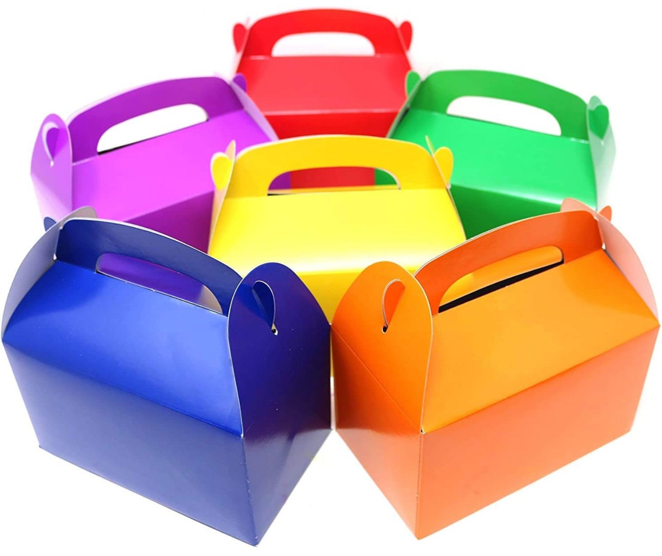 Custom Birthday Party Boxes, Gable Boxes, Treat Box, Kids Birthday ...