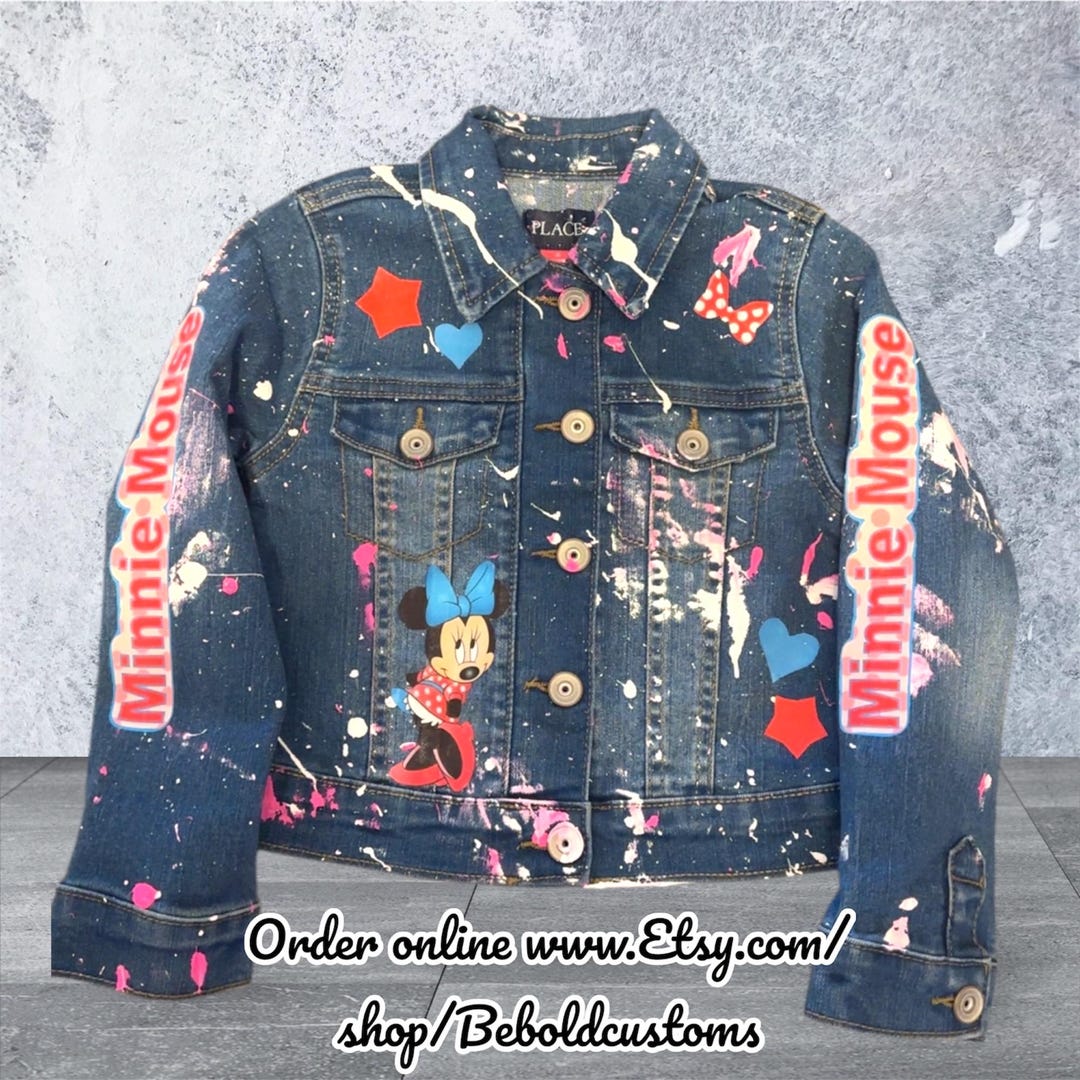 Kids Custom Character Jacket|character Demin Jacket|any Character ...