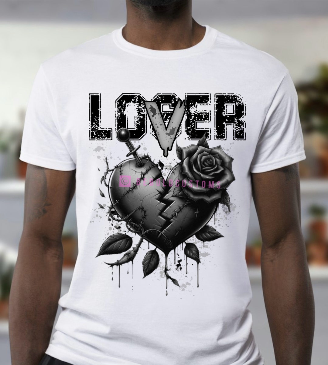 Lover Loser High Quality T-shirt Png - Etsy