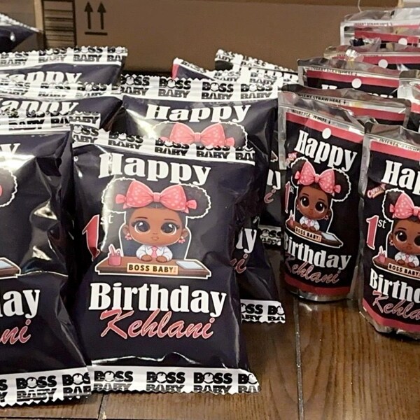 Custom Chip Bags - Etsy