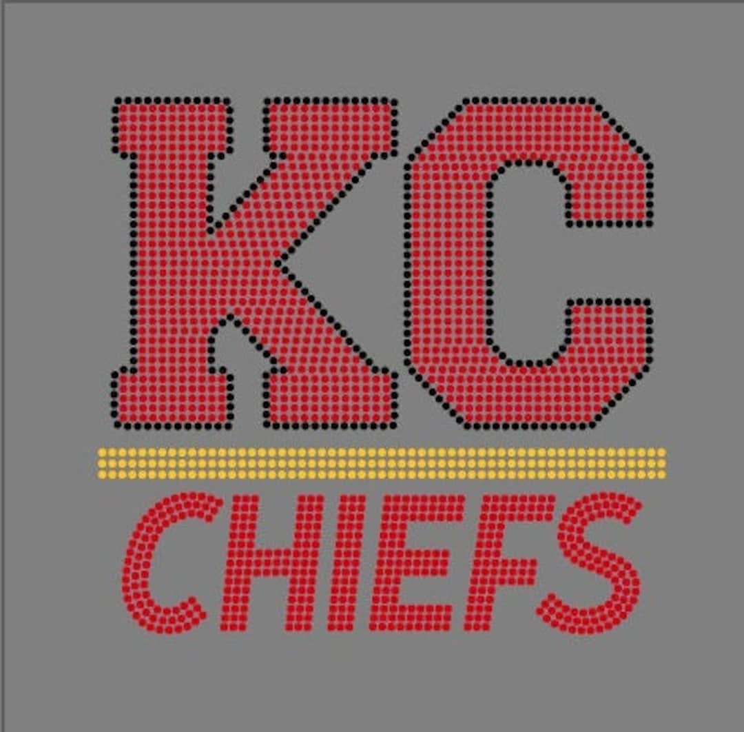 Rhinestone Template File SS10 (digital File Only) - Kansas City Chiefs ...