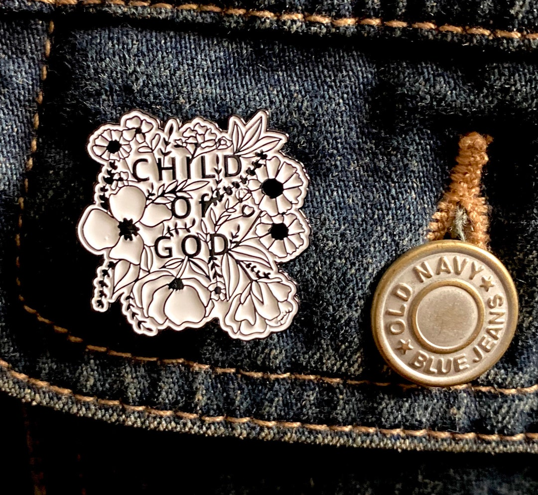 Child of God Enamel Pin - Etsy