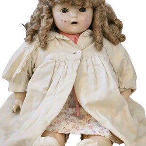 1920s Effanbee Marilee? Mama Doll 27" Bisque Composition Doll ...