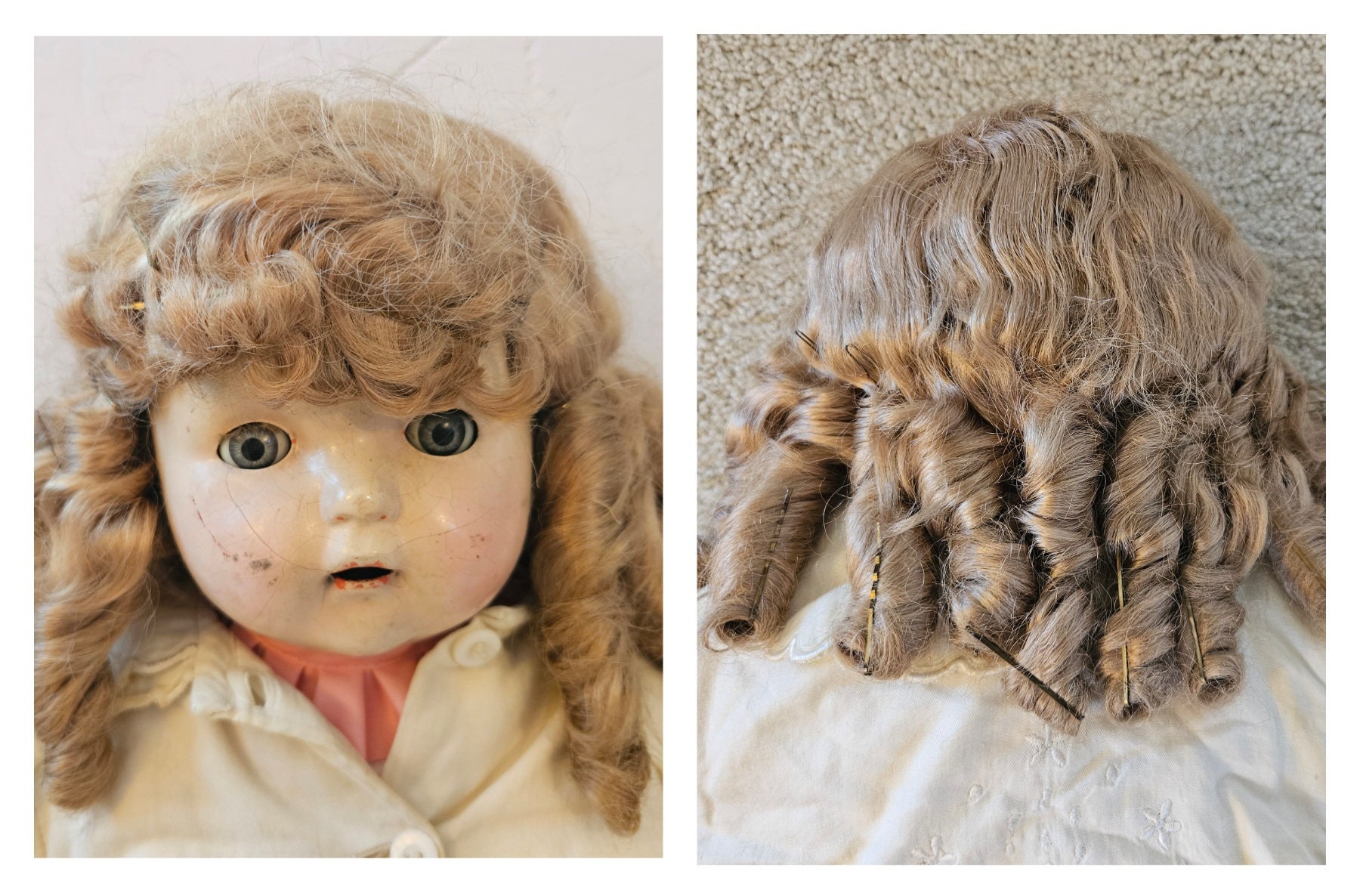 1920s Effanbee Marilee? Mama Doll 27" Bisque Composition Doll ...