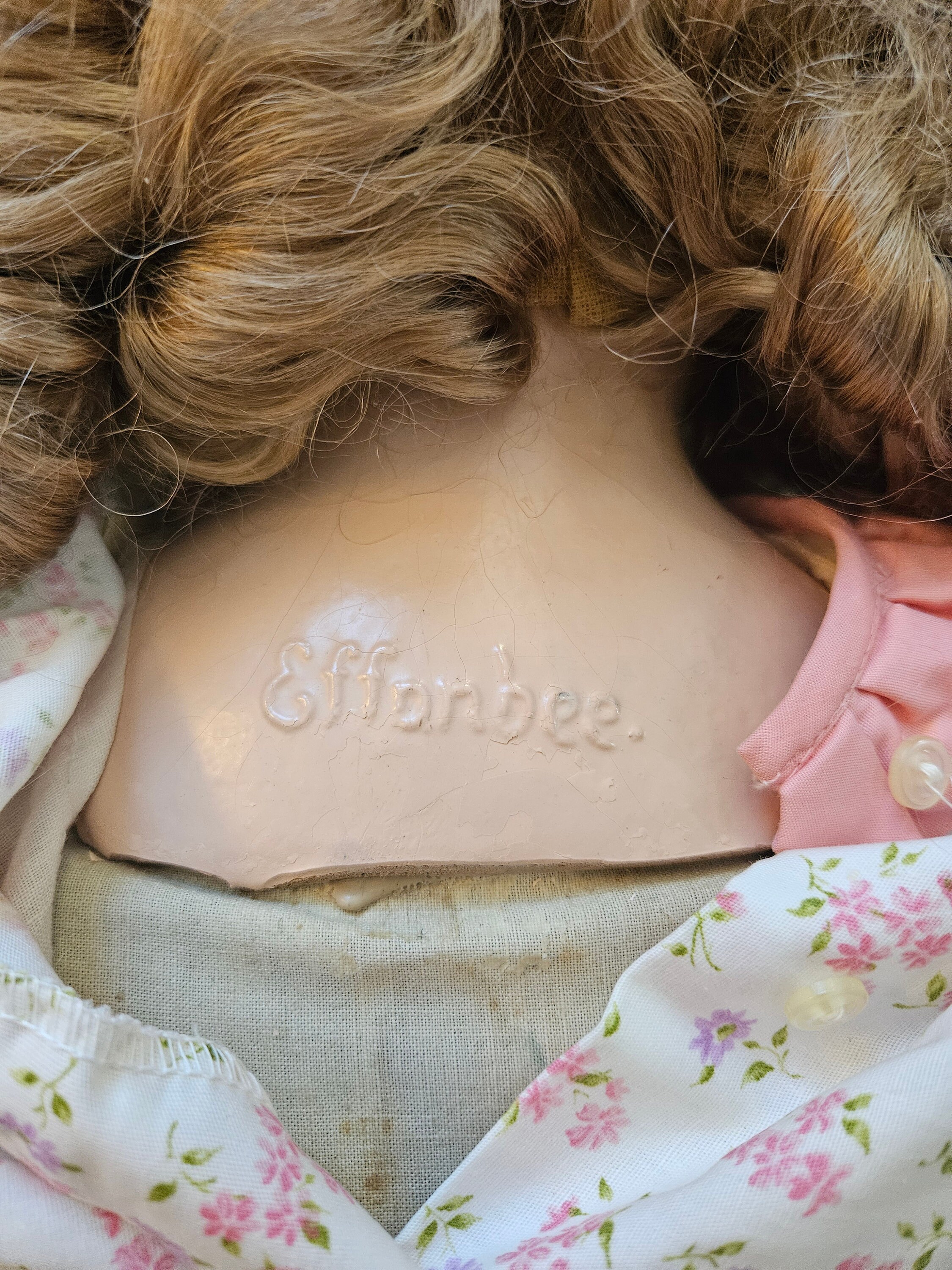 1920s Effanbee Marilee? Mama Doll 27" Bisque Composition Doll ...