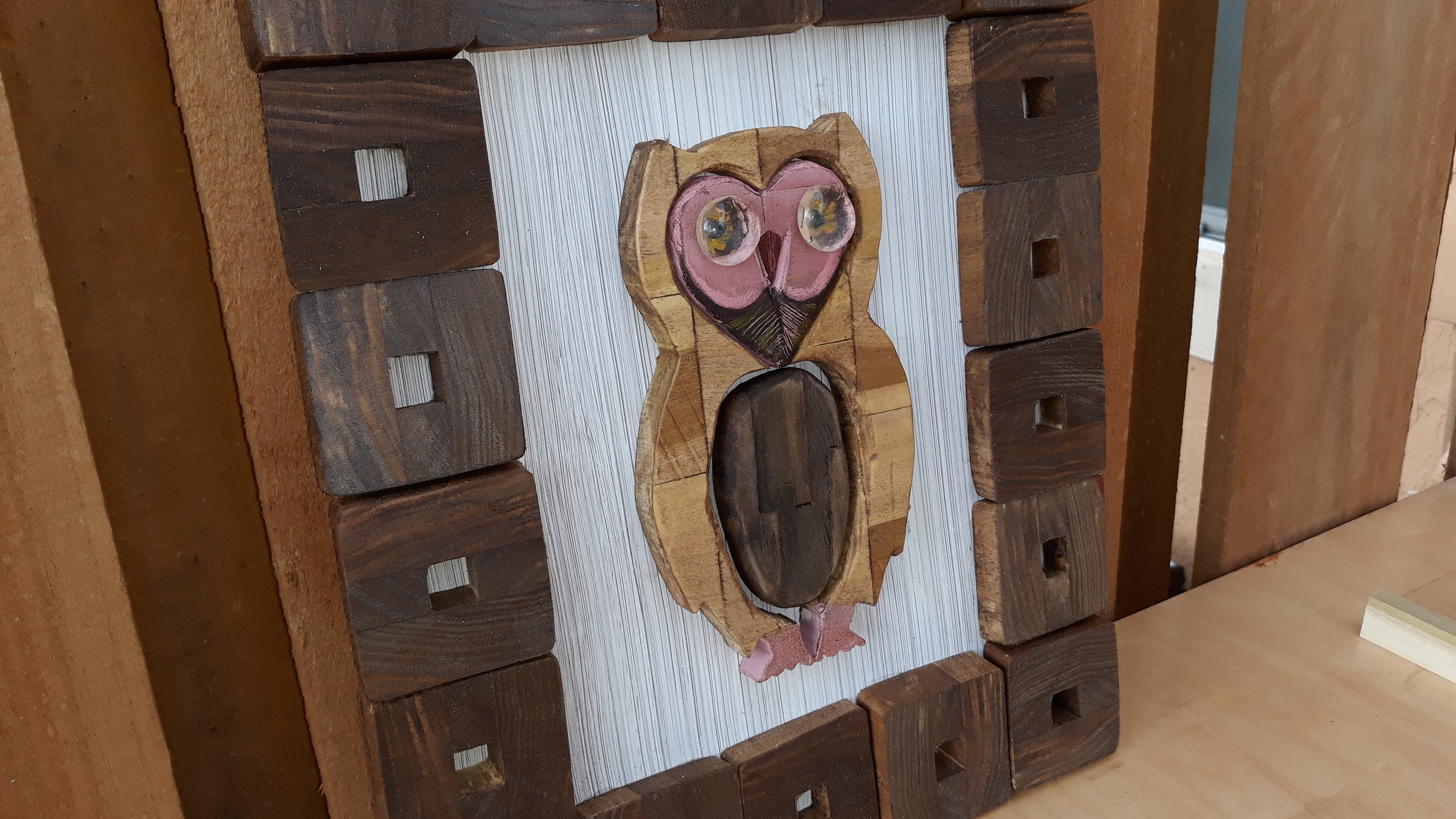 Wood Owl Wooden Owl Wall Decor Wood Wall Sculpture Country Art Farm ...