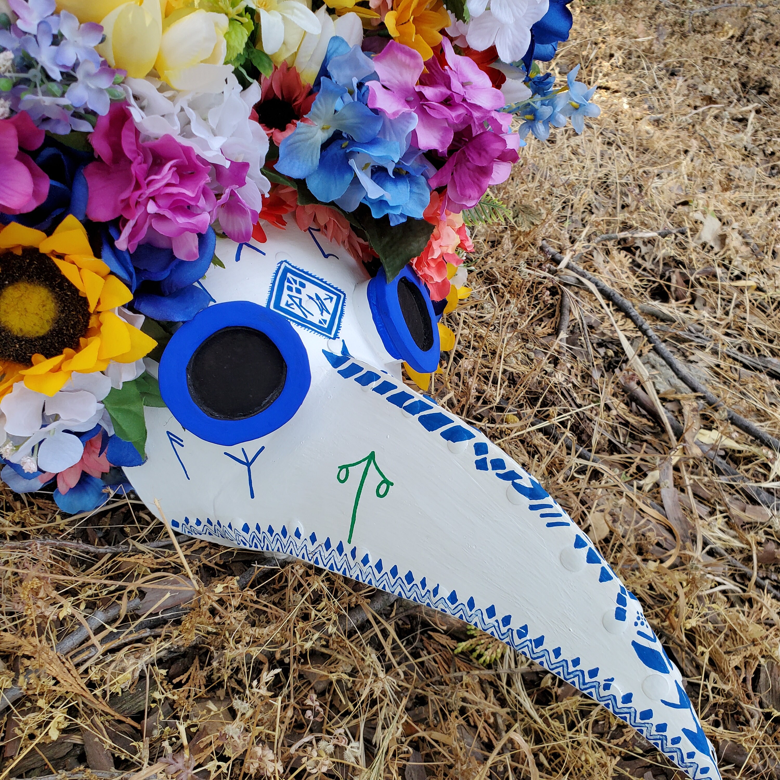 Plague Doctor Mask Midsommar - Etsy