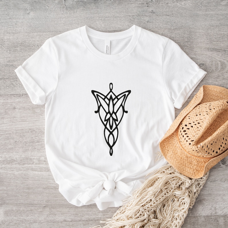 The Evenstar T-shirt Lord of the Rings Shirt Arwen & - Etsy