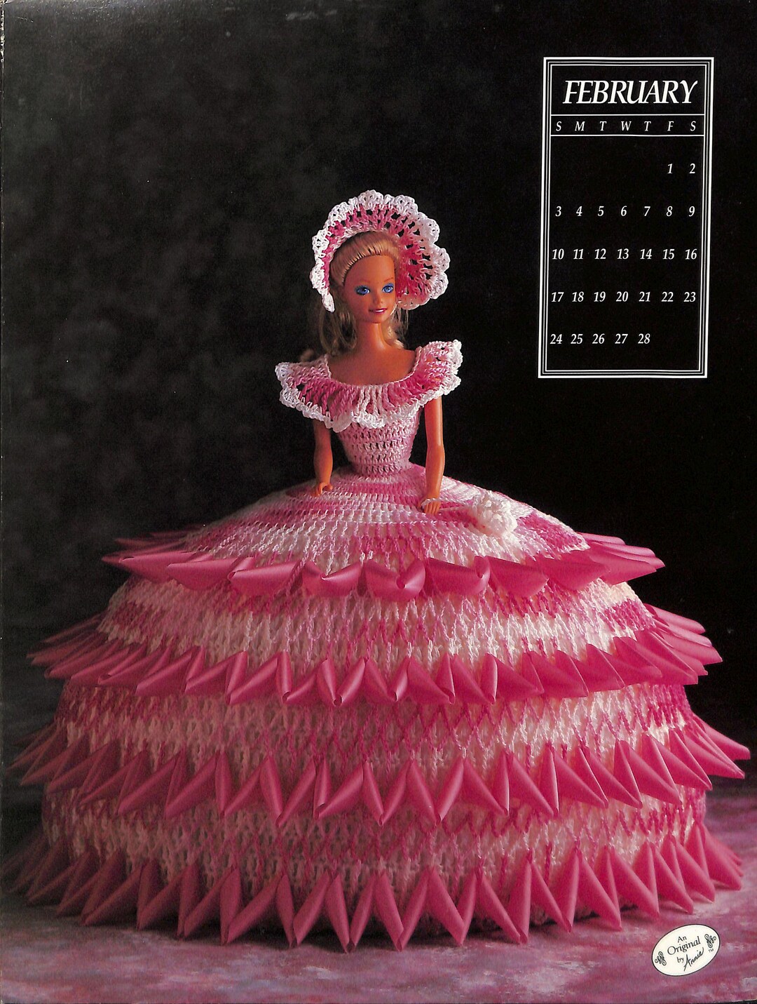 Annie's Calendar Bed Doll Society-1991 Antebellum Collector's Series ...
