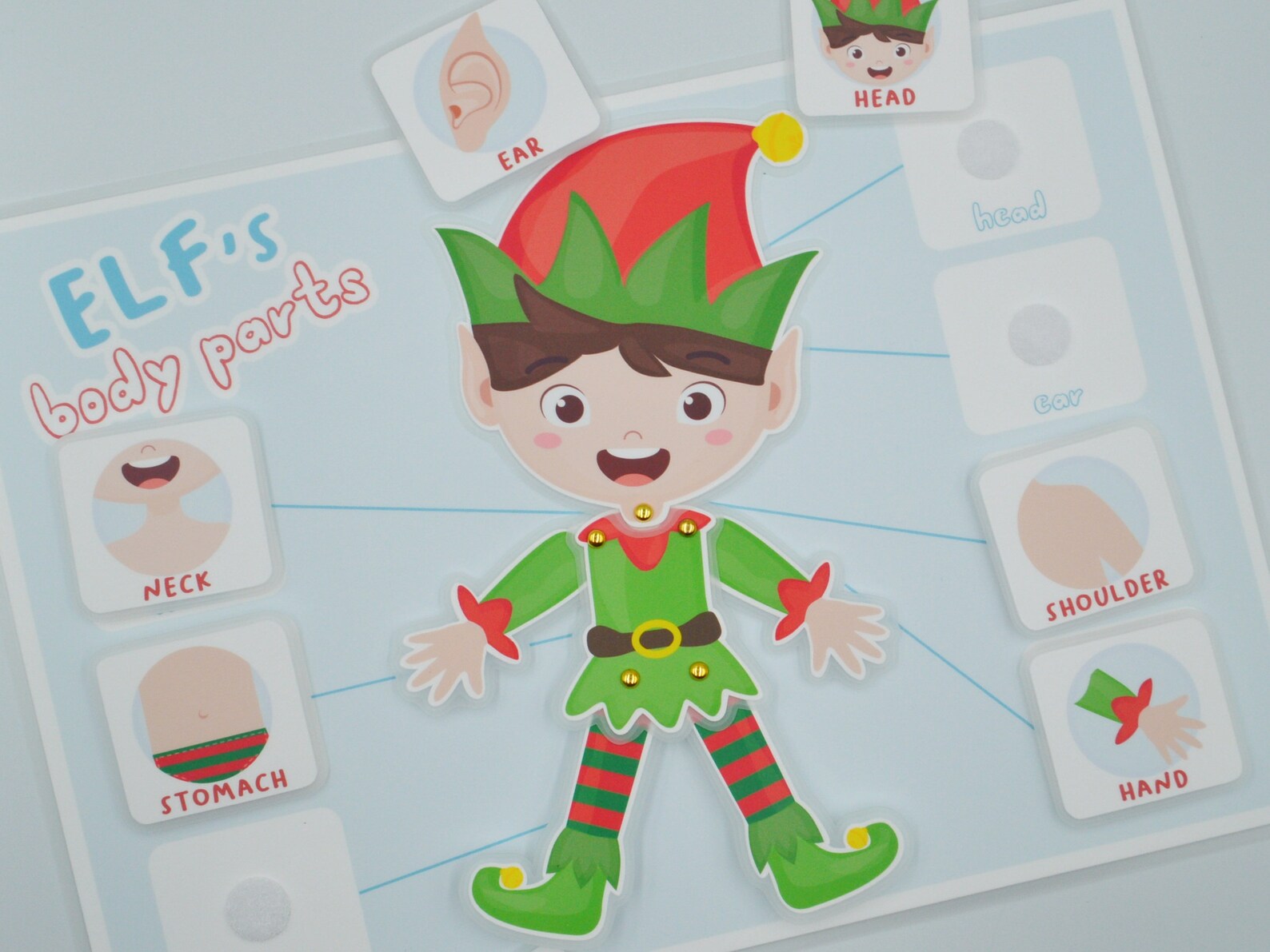 Printable Christmas Busy Book Toddler Activity Binder - Etsy