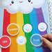 Rainbow Color Matching Activity Busy Book Pages Homeschool - Etsy