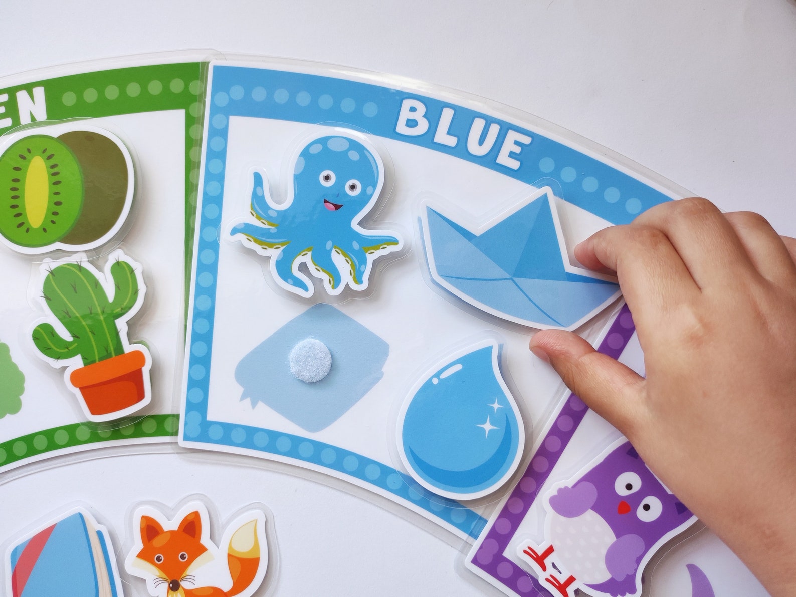 Printable Rainbow Color Sorting Activity for Toddlers - Etsy UK