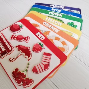 Color Matching Activity, Homeschool Printable, Learning Tools ...