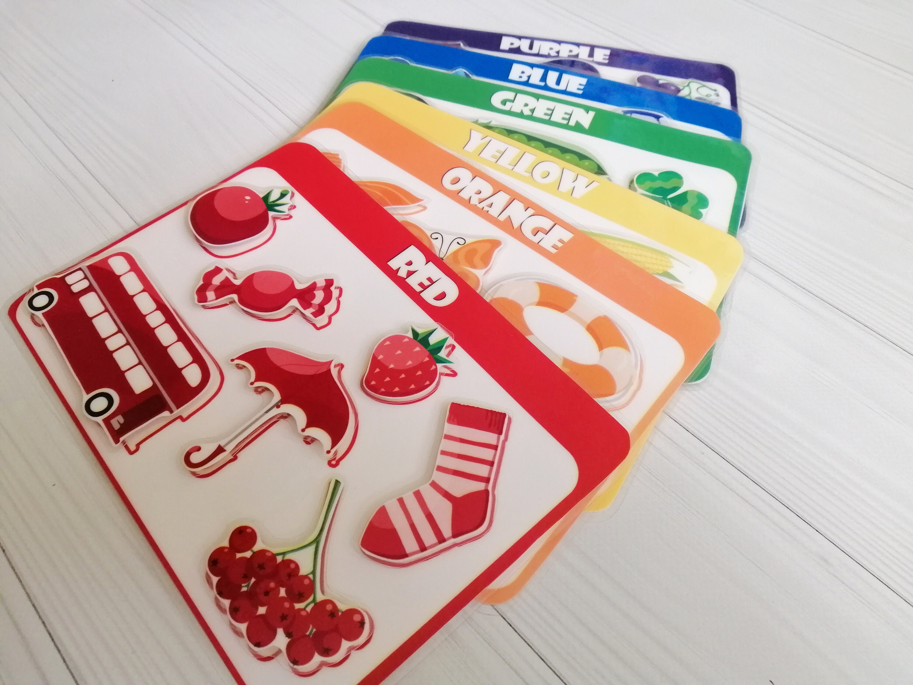 Color Matching Activity Homeschool Printable Learning Tools | Etsy Canada