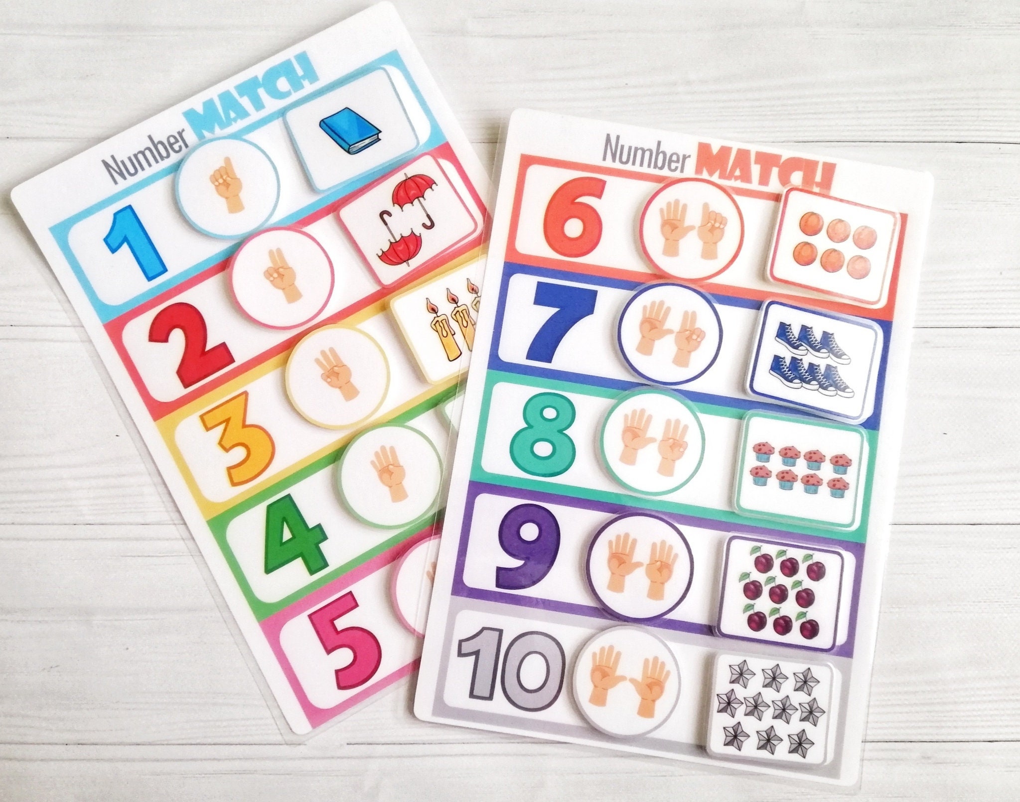 Counting Activity Preschool Math Learn to Count Preschool - Etsy