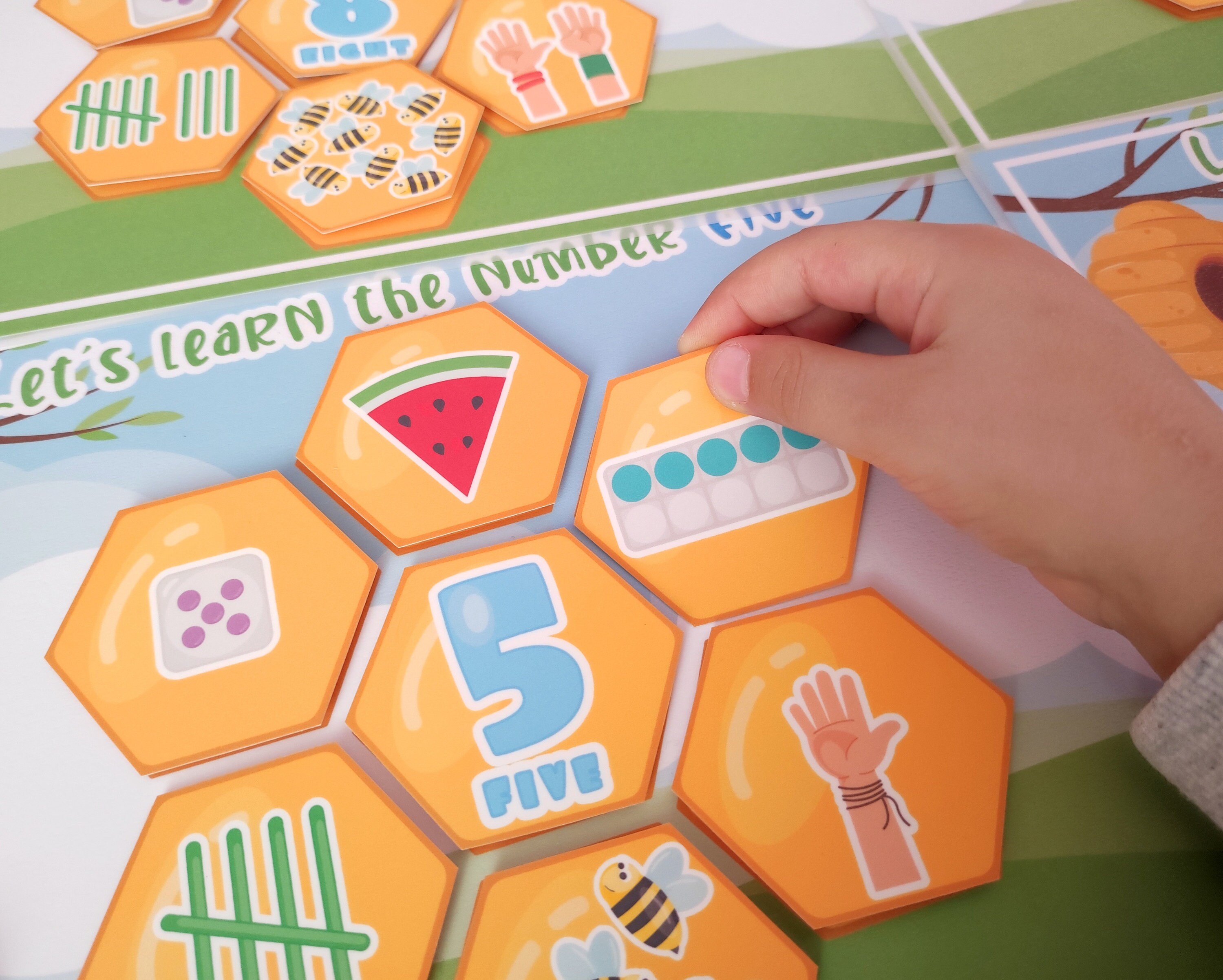 Counting Busy Book Counting Activity Preschool Math Busy - Etsy