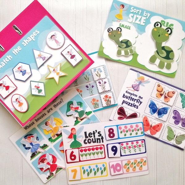 Toddler Busy Book - Etsy