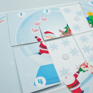 Printable Christmas Busy Book, Toddler Activity Binder, Toddler Busy ...