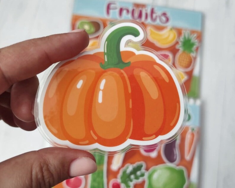 Fruits and Vegetables Sorting Kid's Busy Book Printable | Etsy