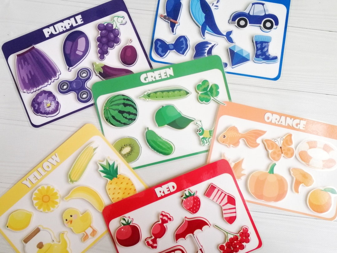 Color Matching Activity, Homeschool Printable, Learning Tools ...