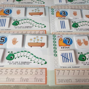 Busy Book, Counting Activity, Preschool Math, Preschool Activities ...