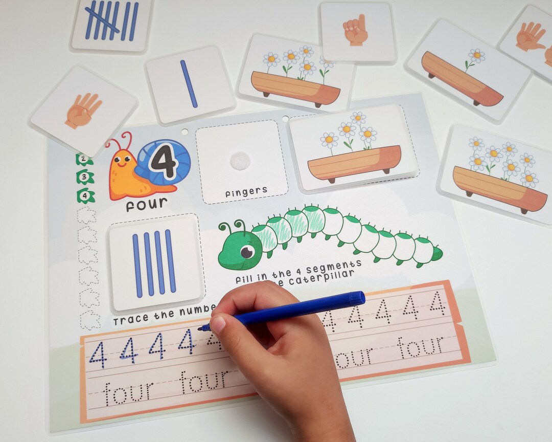 Printable MATH Busy Book for Homeschool Learning, Kids Learning ...