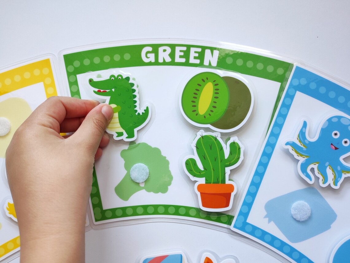 Printable Rainbow Color Sorting Activity for Toddlers - Etsy UK