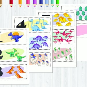 Dinosaur Learning Pack - Preschool Printables - Preschool Activity ...