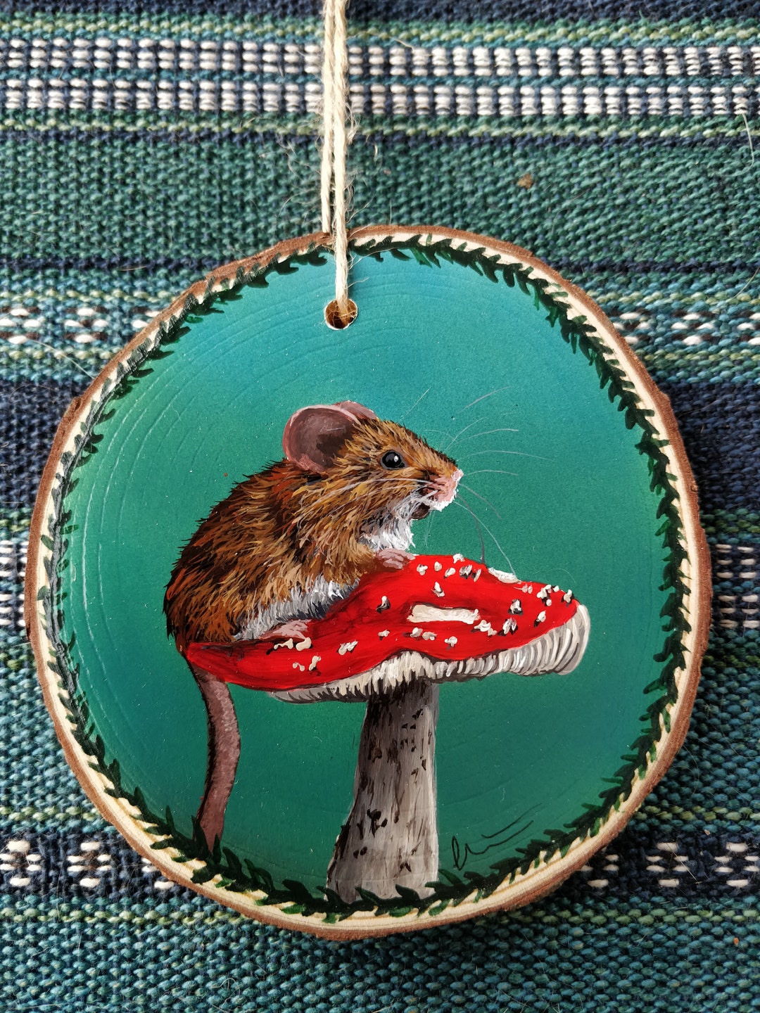 Mouse Wood Slice - Etsy Canada