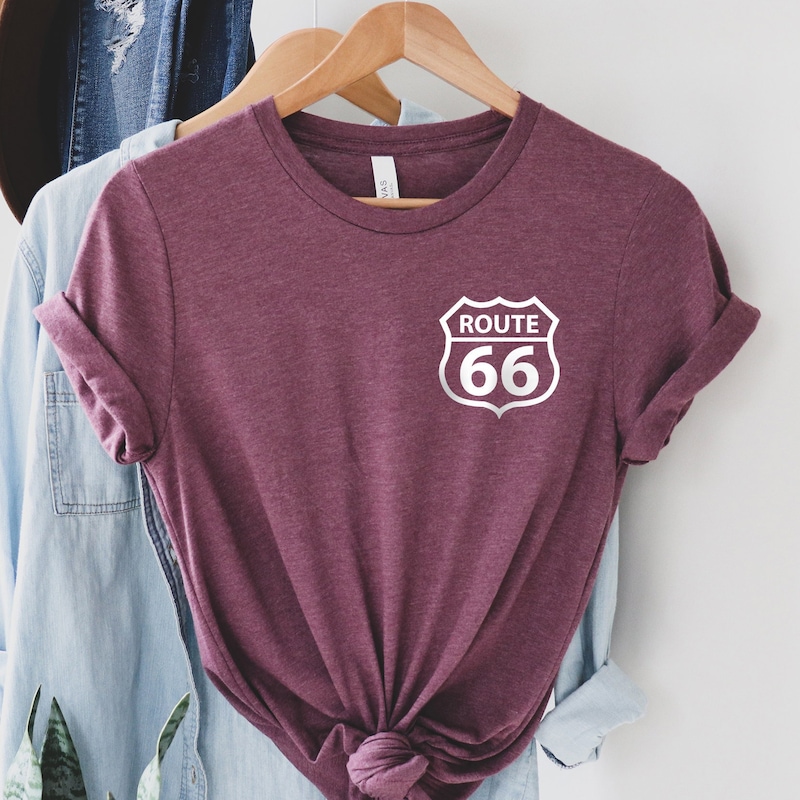 Route 66 T Shirt - Etsy