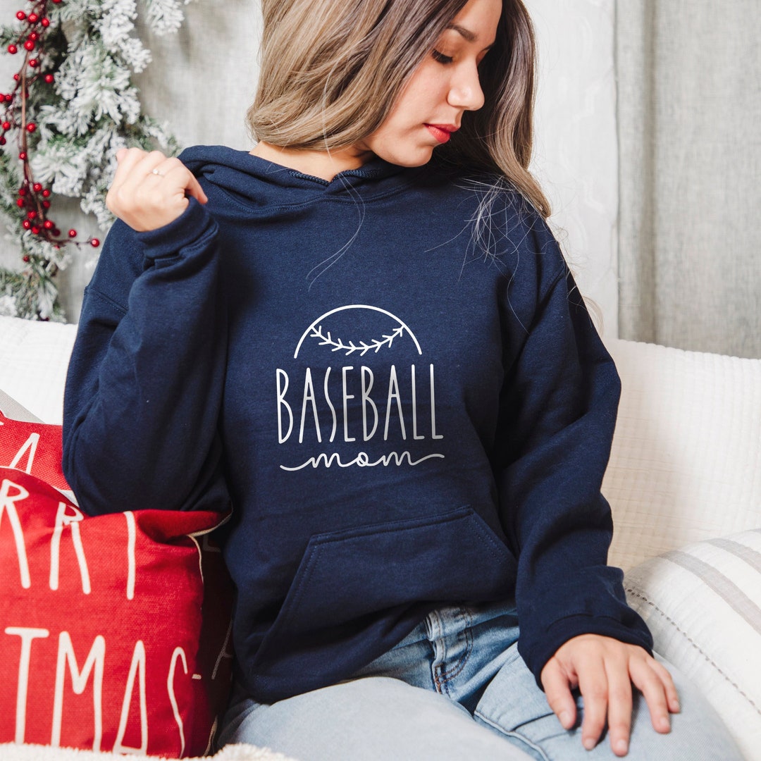 Baseball Mom Hoodie, Baseball Coach Mom Hoodie, Family Team Hoodie ...