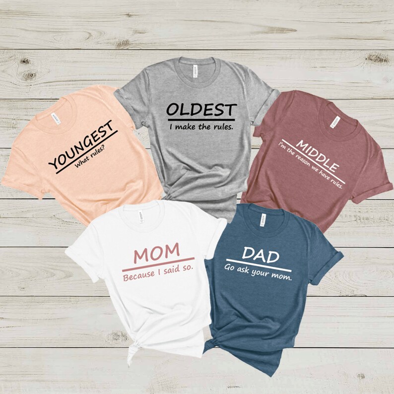 Family Matching Shirts Dad Shirts Family Shirts Custom - Etsy
