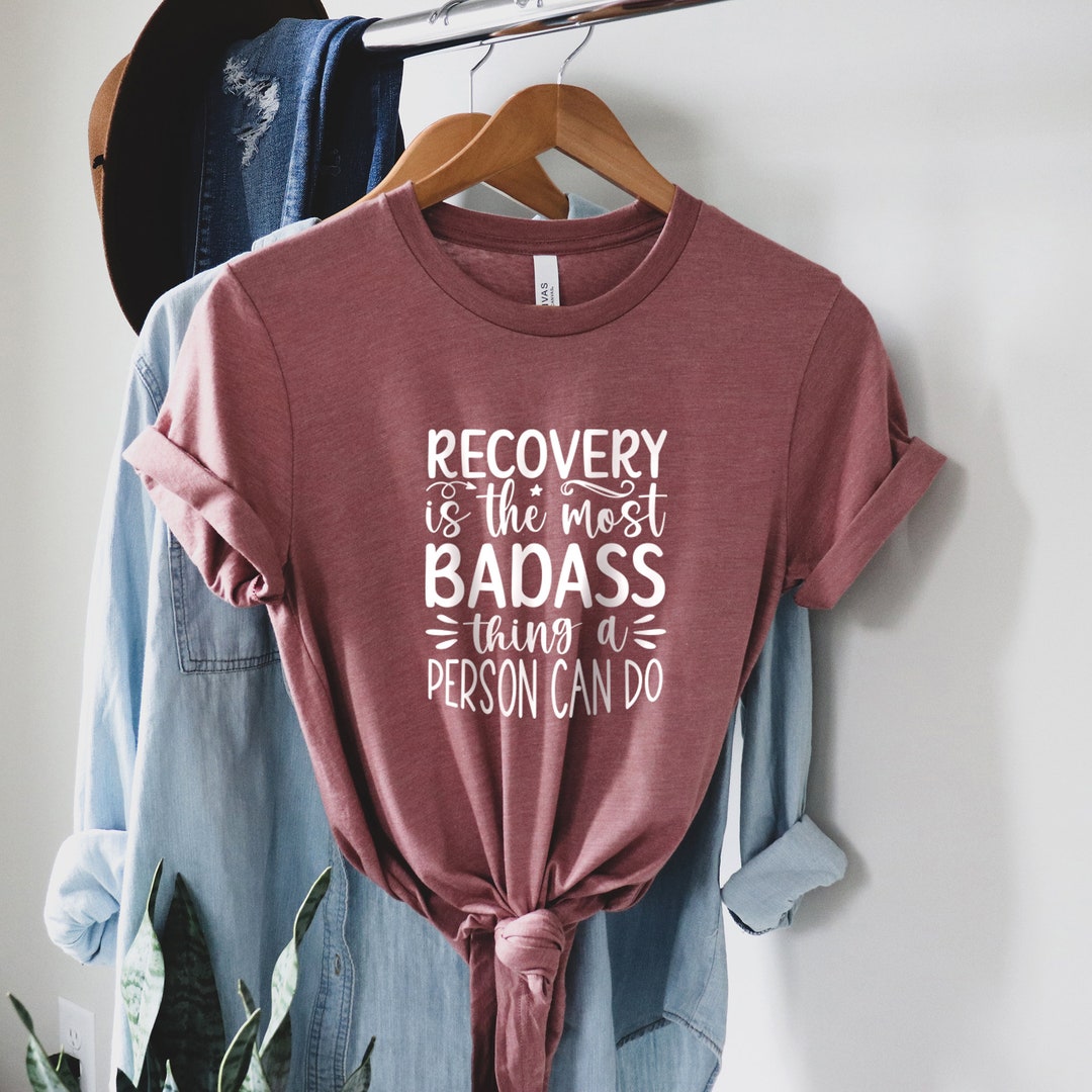 Recovery Shirt, Sobriety Shirt, Sober Shirt, Sober Anniversary Shirt ...