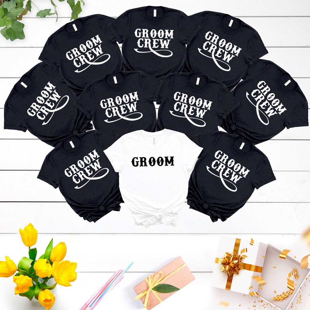 Groom Crew Shirt, Groomsmen Shirt, Groom Squad Shirts, Best Man Shirt ...