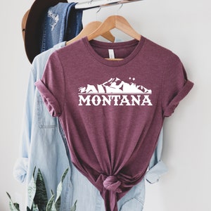 Montana Shirt, Montana Tshirt, Montana Gifts, Montana Souvenir, Gift ...