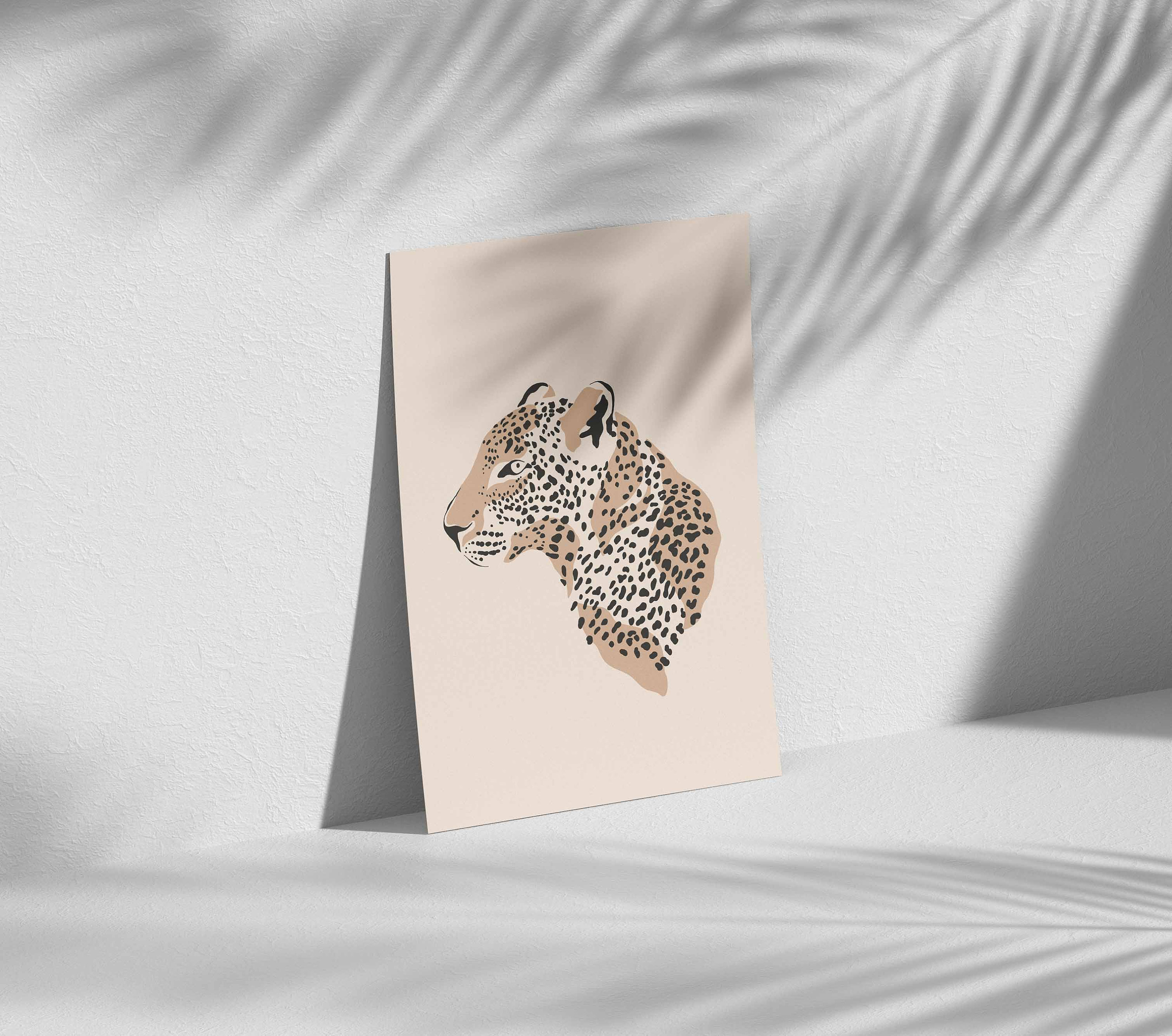 Cheetah Art Print Wild Animal Poster Animal Wall Art - Etsy