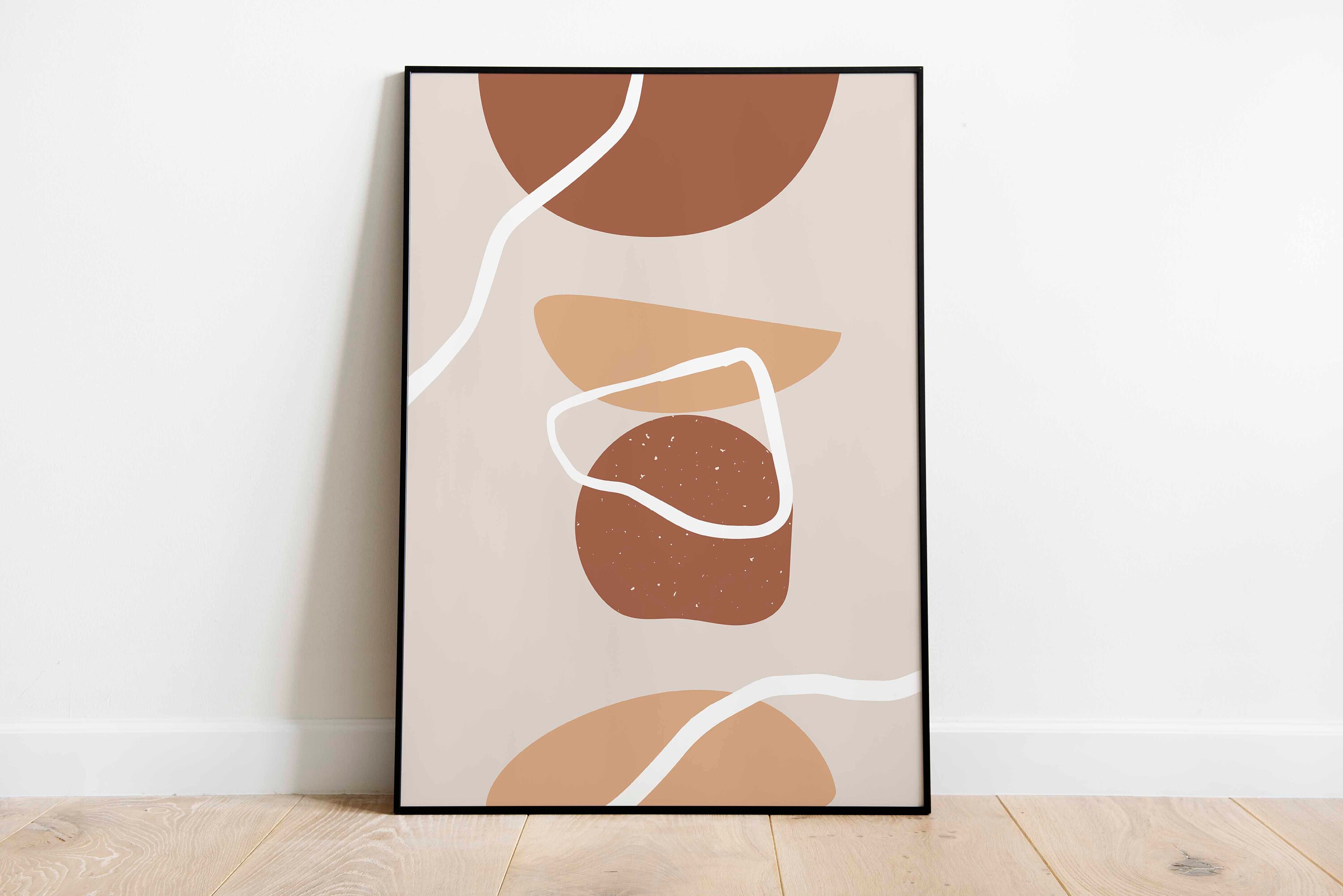 Basic Shapes Art Print Lines and Shapes Poster Printable - Etsy