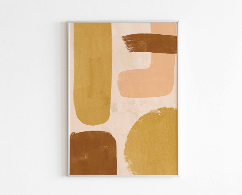 Basic Shapes Art Print Lines and Shapes Poster Printable - Etsy