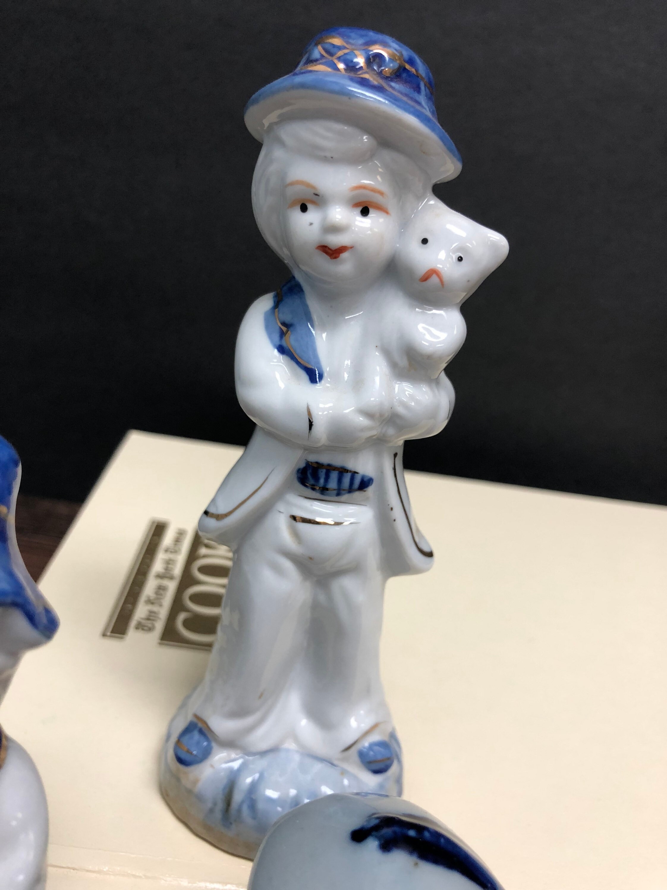 Sailor Vintage Boy & Children Figurines With Pets Set of 3 | Etsy