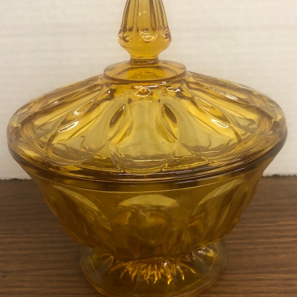 Amber Candy Dish - Etsy
