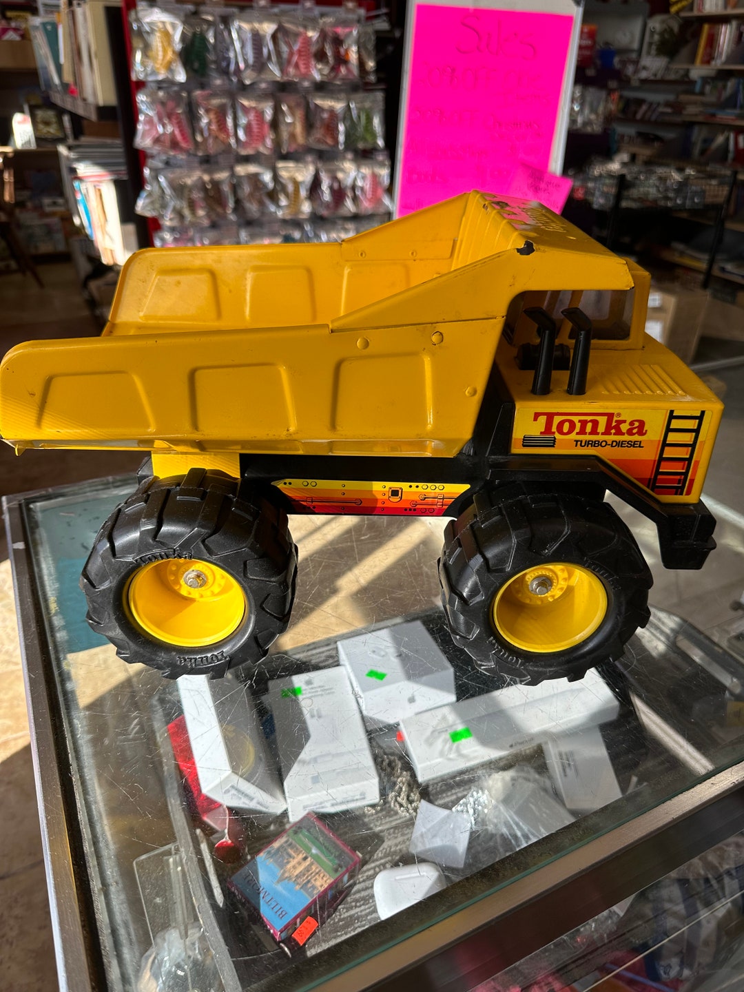 Vintage 1980s Hasbro Tonka Turbo Diesel Metal Dump Truck Great ...