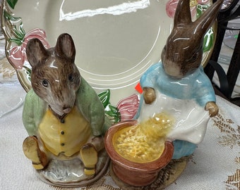 PETER RABBIT STORIES samuel Whiskers Gold Stamp by Beatrix Potter for ...