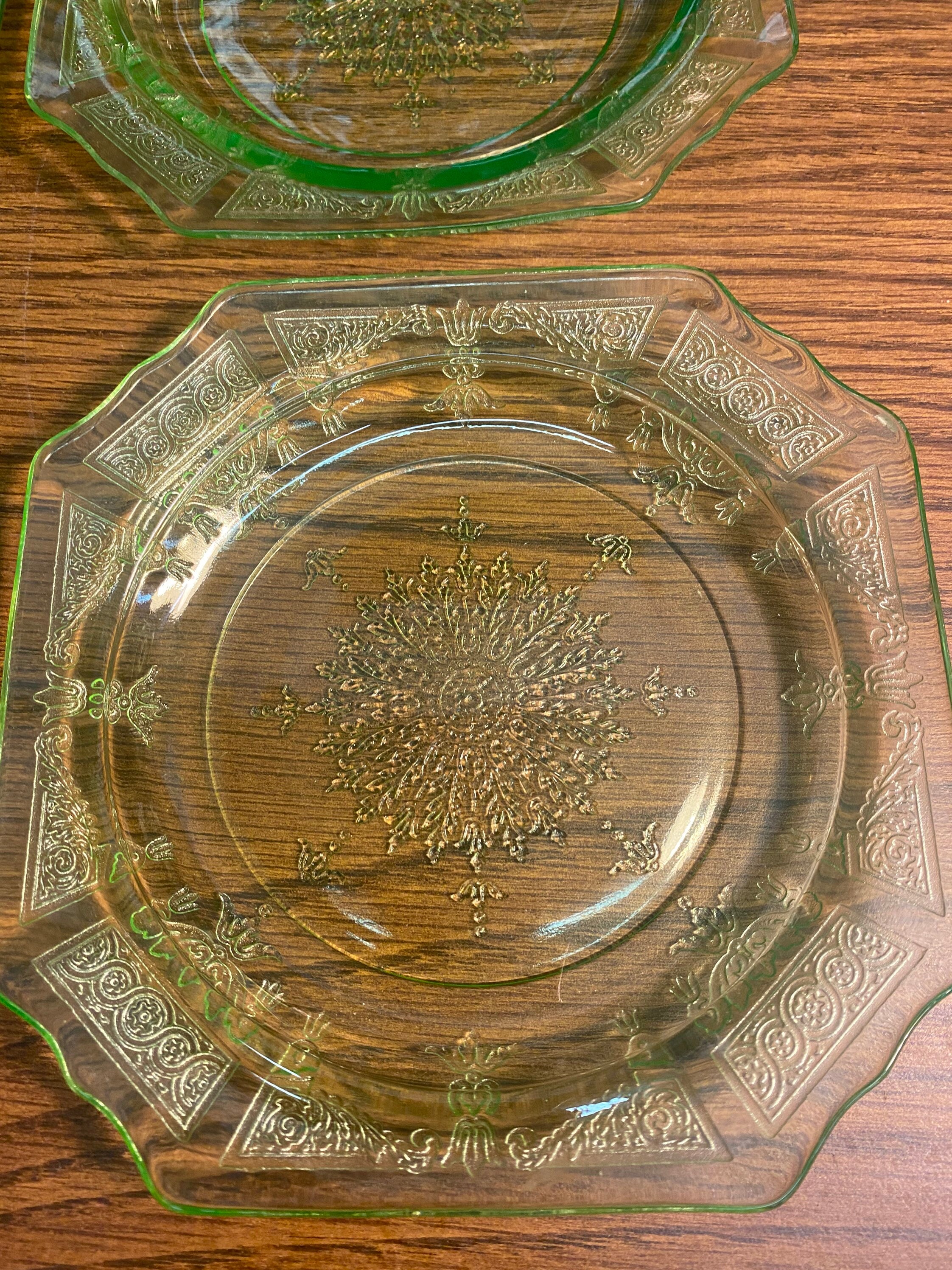 Set of Four Antique Hocking Princess Depression Glass Almost - Etsy