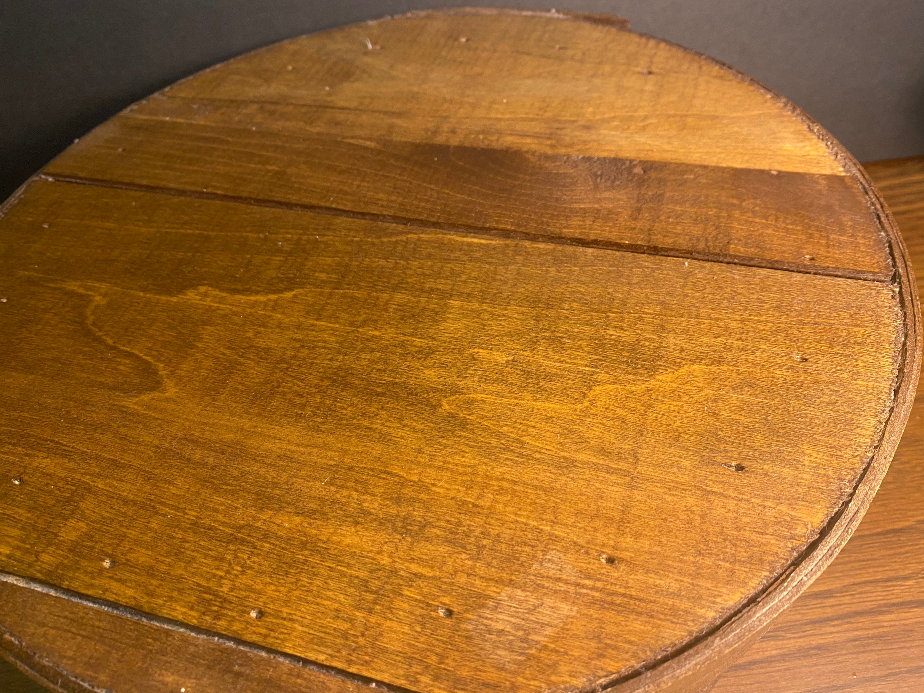 Bentwood Cheese Wheel Box Vintage - Etsy