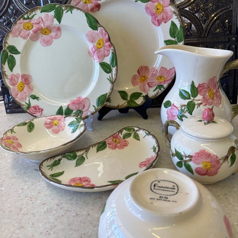 Desert Rose Dishes - Etsy