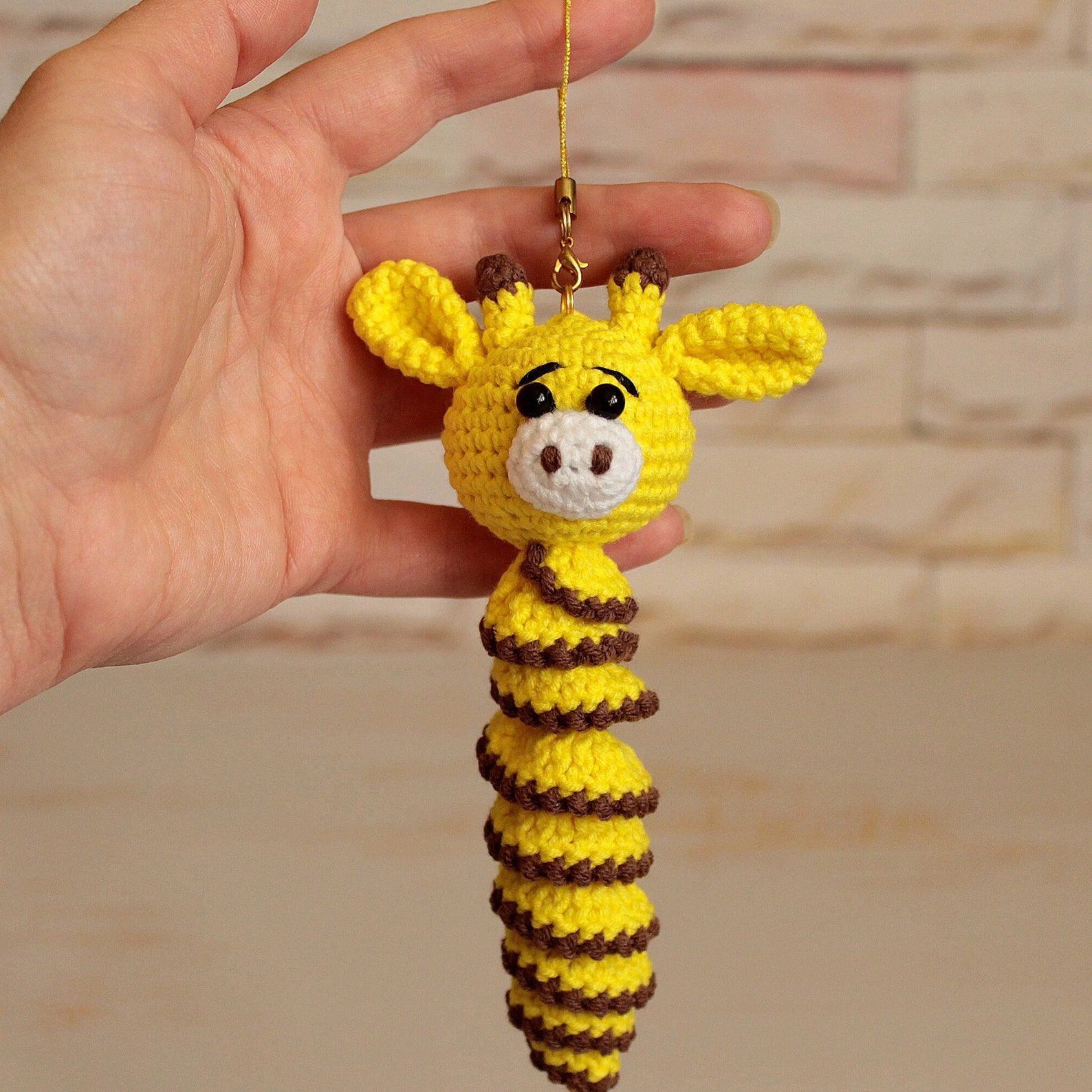 Crochet Worry Pet Worry Worm ADHD Help Stress Relief Toy Anxiety Toy ...