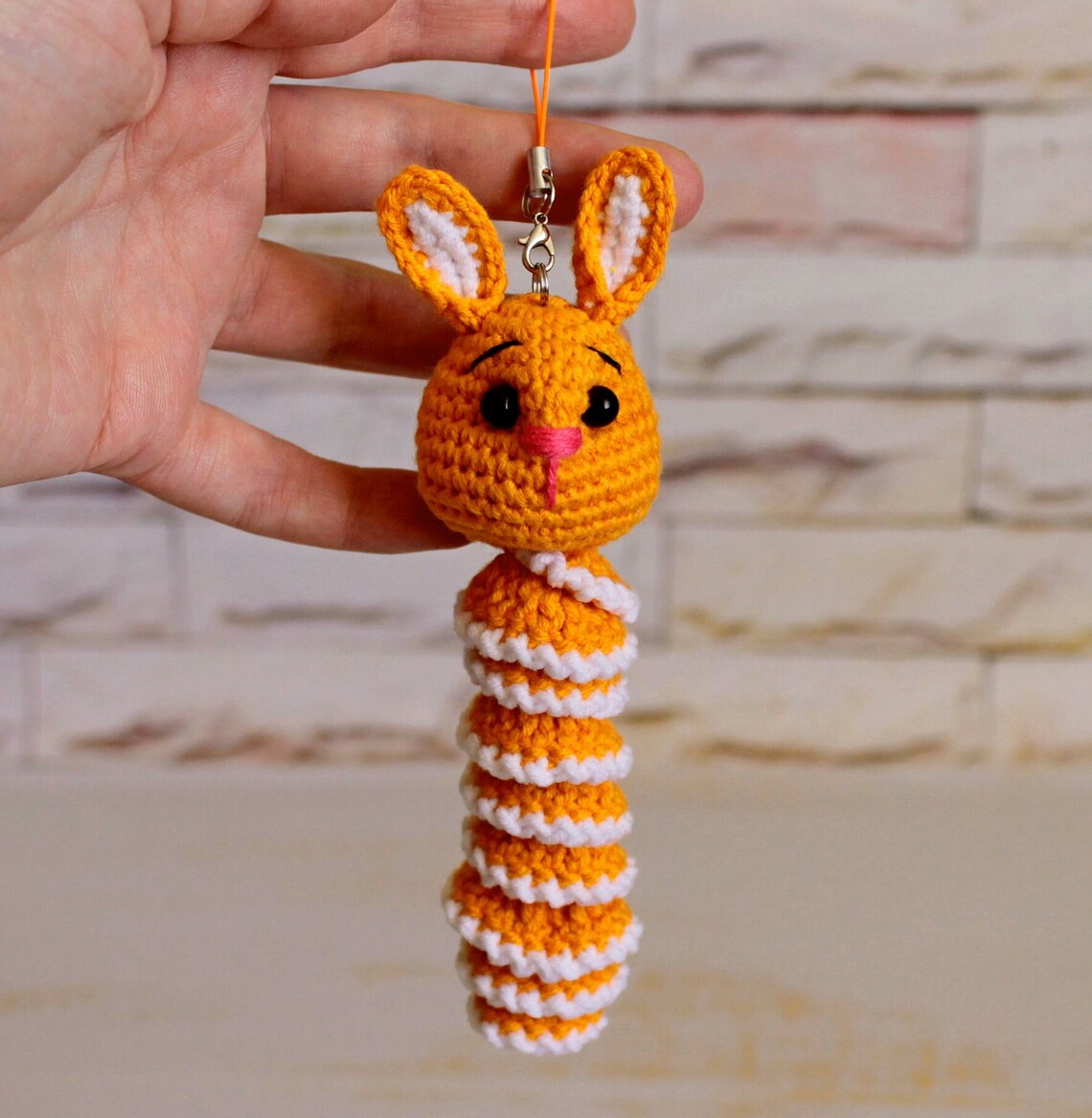 Crochet Worry Pet: Rabbit, Elephant, Bear / ADHD Help Toys - Etsy