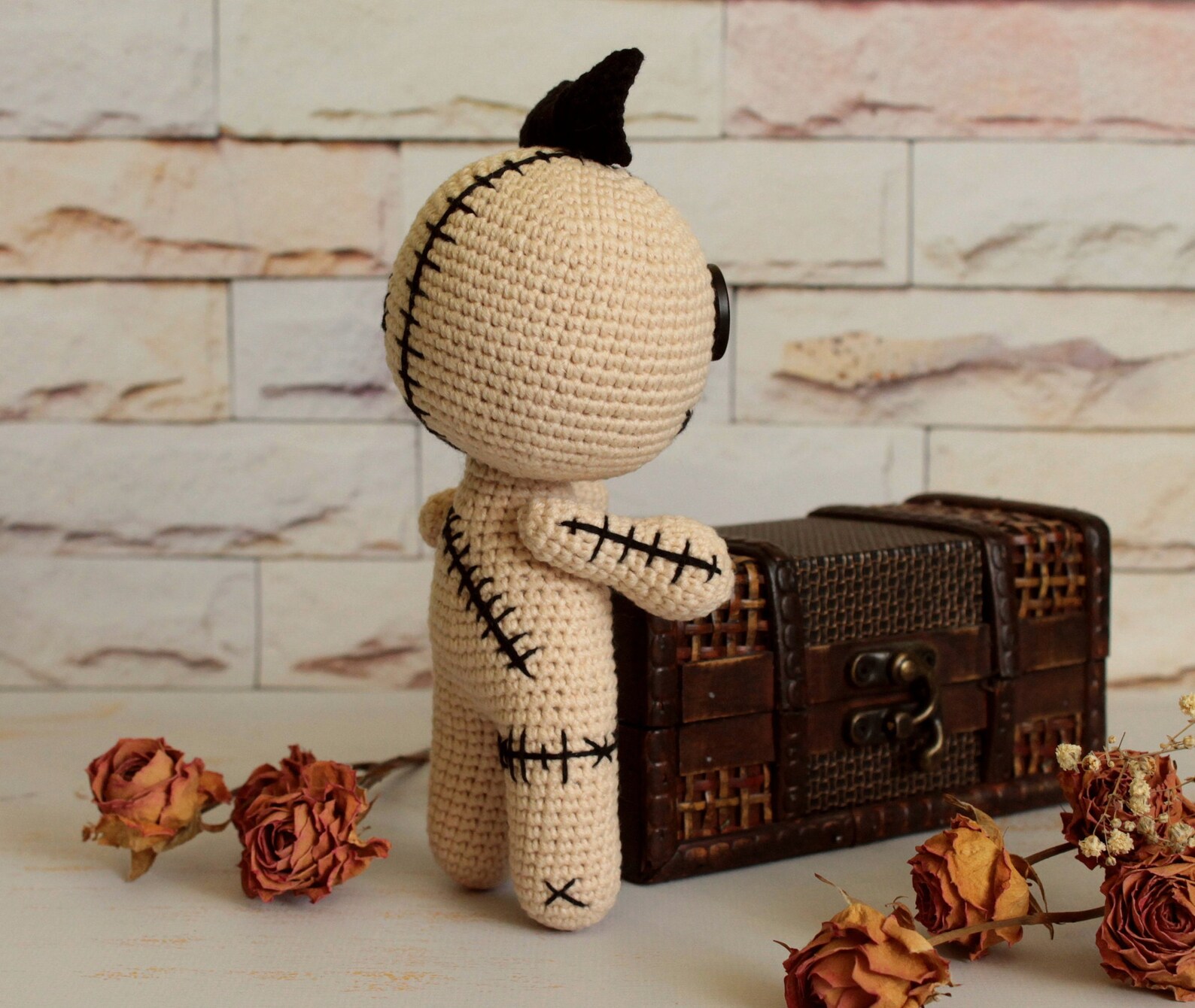 Crochet Voodoo Doll Creepy Voodoo Doll Watchover Voodoo Doll - Etsy